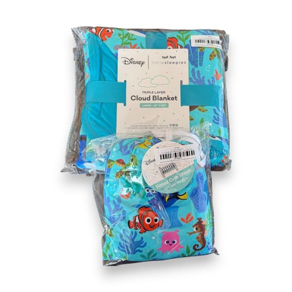 Little Sleepies | Bedding | Little Sleepies Disney Nemos Reef Cloud And ...